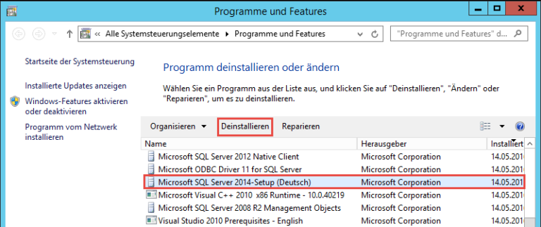 SQL-Server: Fehler beim Warten auf das Wiederherstellungshandle des ...